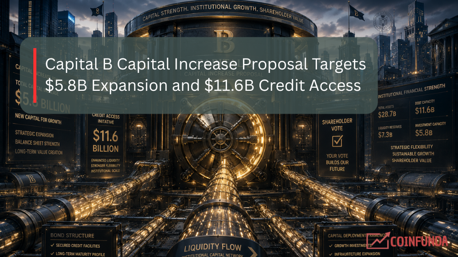 Capital B Capital Increase Proposal Targets $5.8B Expansion And $11.6B ...